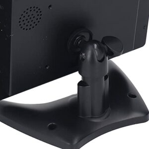 Touch Screen Monitor, Display Screen Adjustable Bracket 10.1in with Base for Games (US Plug)