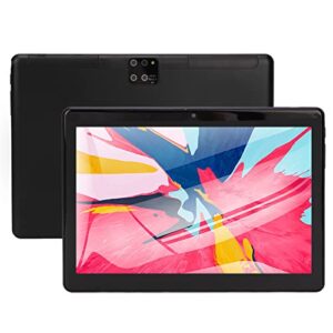 10.1 inch tablet, wifi 2.4g 5g 100-240v 1960x1080 ips black tablet pc for reading for android 10.0 (us plug)