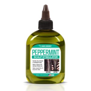 hair chemist peppermint scalp stimulator 7.1 oz. - scalp leave in mint scalp treatment and scalp moisturizer, natural scalp treatment for women & men