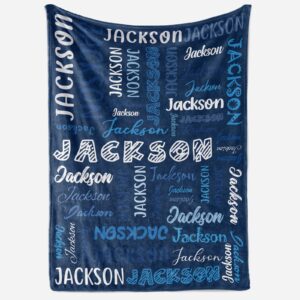 tvsnet personalized gifts for christmas, custom blanket with name for women men, personalized blanket for baby kids, customized baby name blanket, baby girl boy newborn essentials