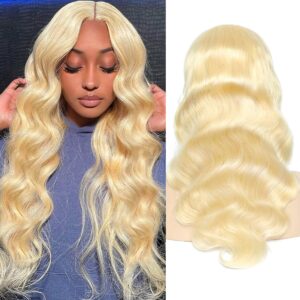 ShengCai 613 13x6 Lace Front Wig Human Hair Body Wave Blonde Wig Human Hair 613 HD Lace Frontal Wig 13x6 180 Density 613 Lace Front Wig Human Hair Pre Plucked 22 Inch