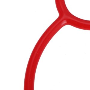 Monitoring Stethoscope, 2 Set Dual Head Stethoscope for Doctor Nurse Veterinarian Student Health Care Device(Red)