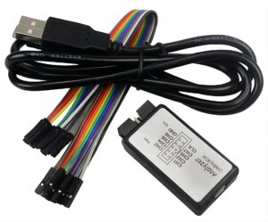 wwzmdib usb logic analyzer for arm fpga debugging tool 24m sampling 8 channels