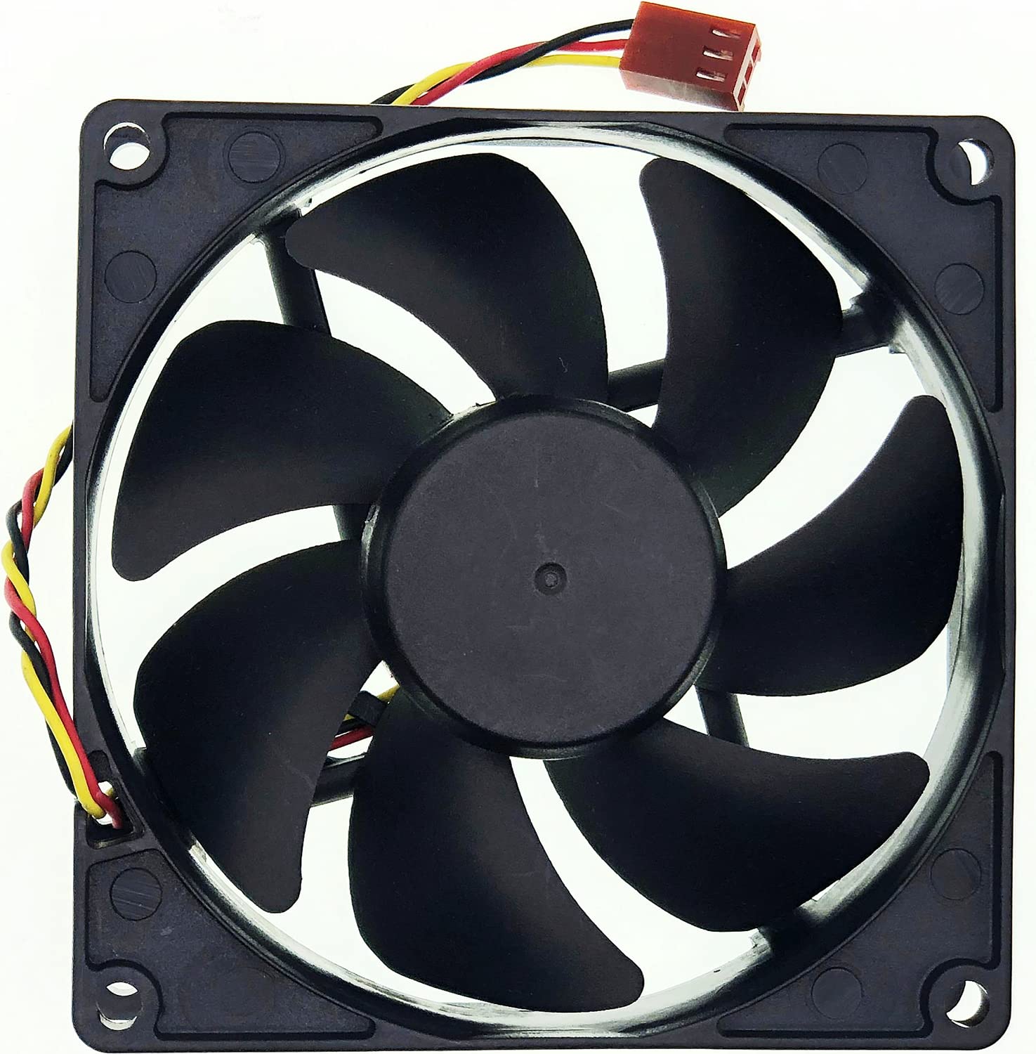 by Sunon EE92251S3-D020-C99 PVA092G12M Rear Case Computer Cooling Fan for Dell Vostro 200 400 430 460 470 Mini Tower RKC55 X755M XPS 8300 8500 8700 DC12V 3-Pin 92x92x25mm