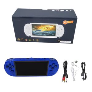 (Black) 5.1'' 8GB Retro Handheld Game Console Portable Video Game Support Photo Format: JPEG, BMP, GIF, TIF and PNG