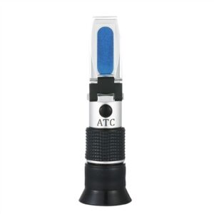 digital tester refractometer honey refraction tools 58~90% brix 38~43 be baume honey wine water contents (12-27%) refractometer