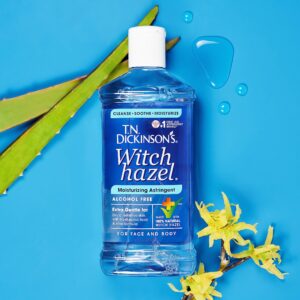 T.N. Dickinson's Witch Hazel Alcohol-Free Moisturizing Astringent, Made with 100% Natural Witch Hazel 16 oz