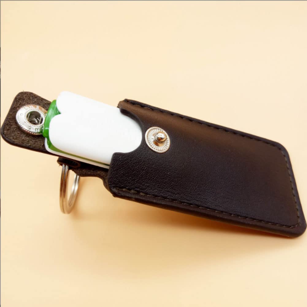 XXHong 2PCS Leather USB Storage Case USB Flash Drive Leather Cover for USB Flash Drive Leather Case for USB Flash Drive Flash Drive Holder Case