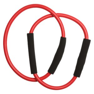 barre double tube - red resistance band - athletx.co