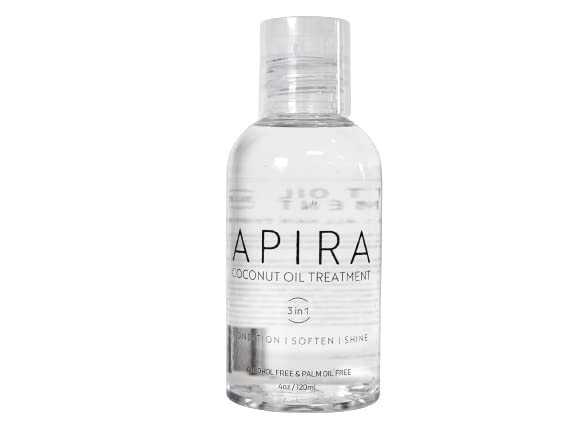 Apira Coconut Oil | The Worlds Best Hair Serum for ALL Hair Types - Moisturize, Nourish, Repair Damage, Hair Growth, Lightweight, Tame Flyaways, Condition Split Ends, Smooth Every Strand