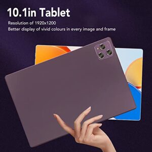 VINGVO 4G Call Tablet Front 8MP Rear 20MP Tablet 10.1in 100-240V 8GB 128GB for Android 11 for Drawing (US Plug)