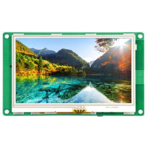 great ateam human machine screen ws-l043 hmi touch 4.3 inch 480 * 272 px rgb 260k color capacitive/resistive touch panel no enclosue