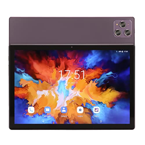 FOTABPYTI 4G Calling Tablet, 2.4G 5G WiFi Front 8MP Rear 20MP 10.1in Tablet 100-240V for Android 11 for Drawing (US Plug)