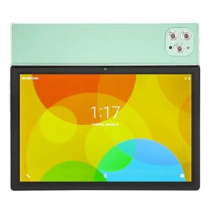 rengu gaming tablet, dual cameras speakers 100 to 240v 6gb ram 128gb rom 1600x2560 10.1in tablet for entertainment (us plug)