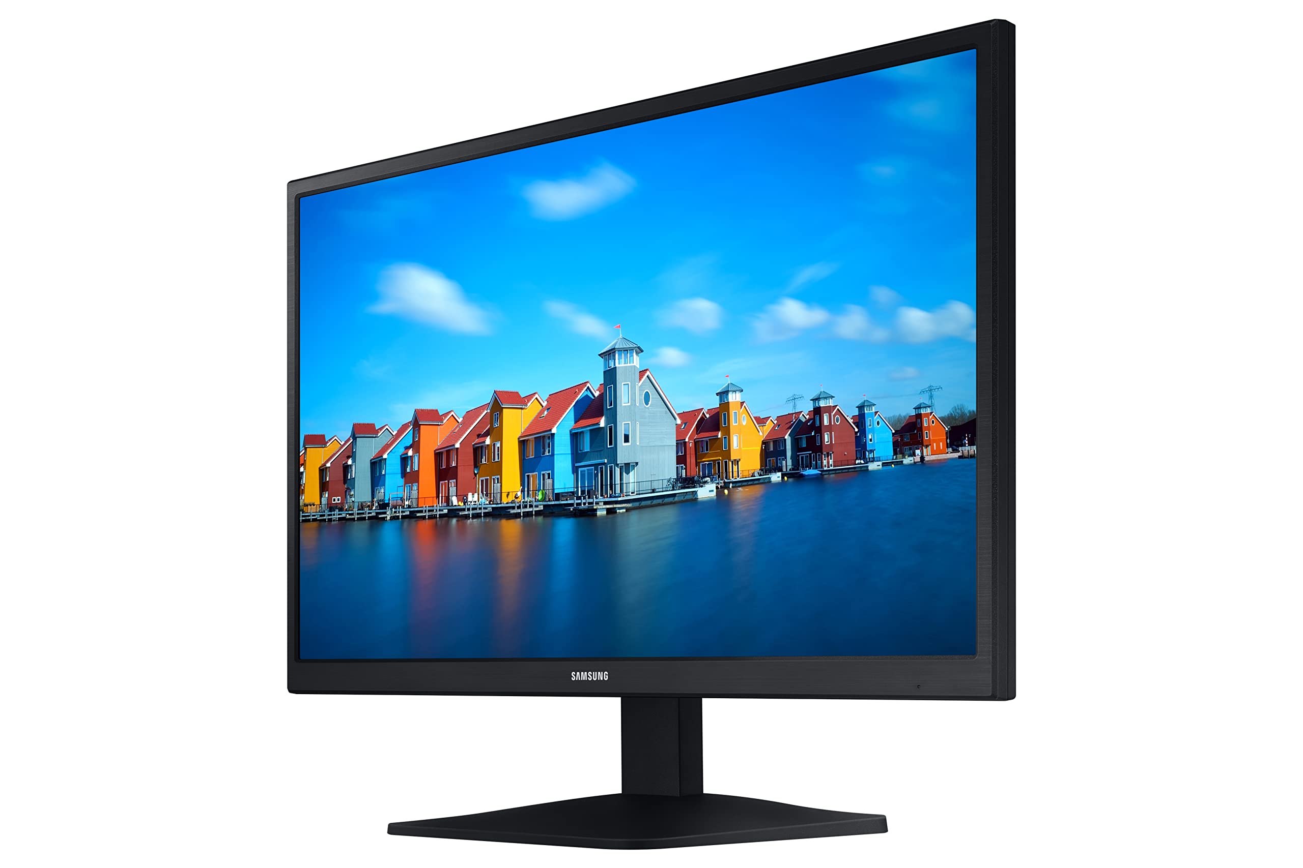 Samsung LS22A338NHNXZA-RB 22" S33A 1920x1080 60Hz FHD Wide Angle Flat Monitor - Certified Refurbished