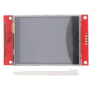 ashata 2.8in tft lcd display module, lcd module 320x240 resolution, with stylus 240x320 tft module 9 io touch screen monitor module for development board