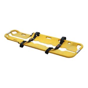 lenfun folding scoop stretcher, patient transfer plastic foldable aluminum alloy scoop stretcher,ambulance stretcher gurney, patient transport rescue aluminum alloy folding