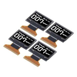 organic light emitting diode display, flexible organic lcd display 128x64 glass 0.96in compact for diy(white displaying)