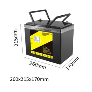 HJGHY LifePO4 Battery 12V 90AH 100AH Powerful Battery 12 Volt Lithium Battery Deep Cycles 3000+ for House Energy Storage/Outdoor Camping Power,12v,100Ah