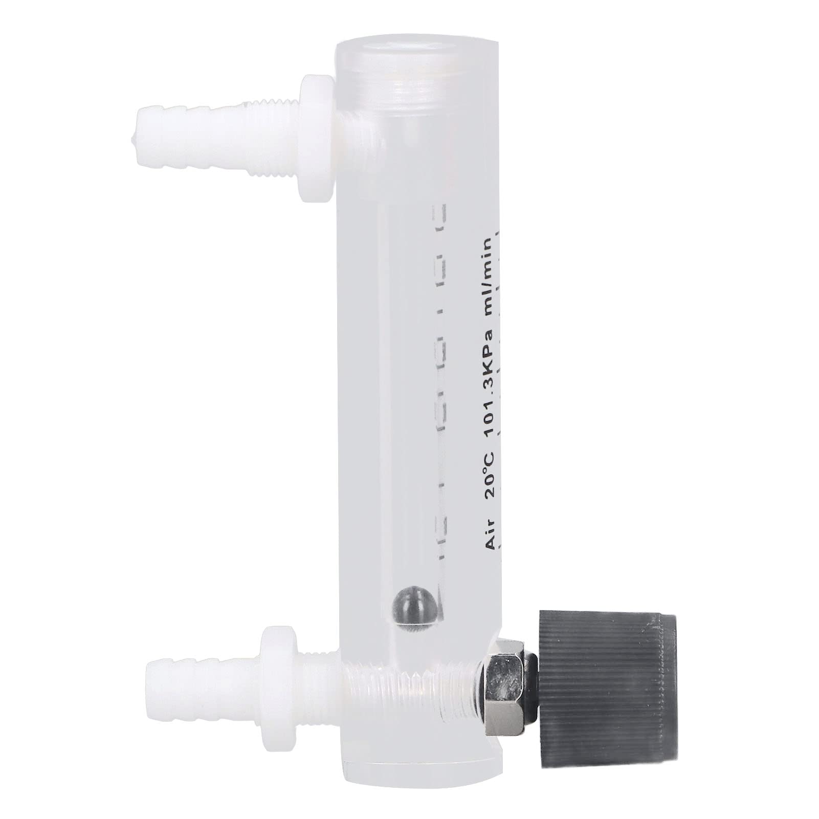 Alvinlite Water Liquid Flow Meter,Thread 0.003-4GPM 0.01-1LPM Flowmeter Measuring Flow-Meter Panel Mount Type FlowmeterMeters for Gas Liquid for Water Industrial Field LZQ-3 Rate Gauge High Accuracy