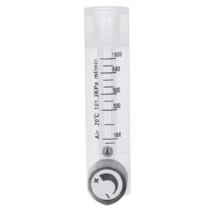 Alvinlite Water Liquid Flow Meter,Thread 0.003-4GPM 0.01-1LPM Flowmeter Measuring Flow-Meter Panel Mount Type FlowmeterMeters for Gas Liquid for Water Industrial Field LZQ-3 Rate Gauge High Accuracy