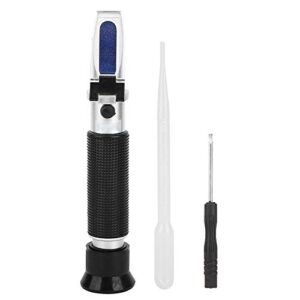 uxsiya refractometer, automatic temperature compensation brix tester rhb-10atc for home tool for industrial supplies