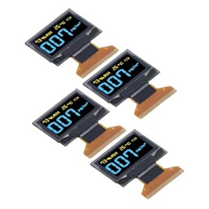 organic lcd display, organic light emitting diode display 128x64 resolution 0.96in 30pin for diy(yellow blue dual displaying)