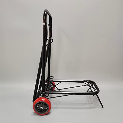 Hapiiyoho Hand Trucks, Aluminum and Durable Steel Hand Truck Capacity with Wheels