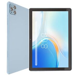 vingvo 10 inch tablet, for android 11 tablet pc 1960x1080 ips hd large screen 100‑240v 5gwifi for travel (blue)