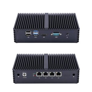 multi-function router qotom-q30531g4 intel core i3 5005u processor 15w aes-ni (barebones) 4xintel i225-v 2.5g ethernet,used as a router/firewall/proxy 24/7