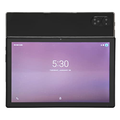 Shanrya Tablet PC, 10 Inch Tablet Night Reading Mode 100-240V 7000mAh Battery for Kids for Reading for Android 11 (US Plug)