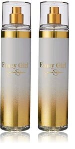 jessica simpson fancy girl body mist for women, 8 ounce, gold, 8 fl oz (pack of 2) (i0003830)