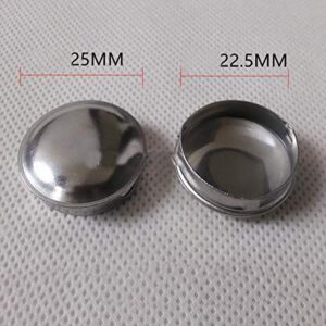 Pipe Hole Plug Stainless Steel External Diameter 25MM Pipe Cover Cap Quick Seal Internal Diameter 22.5mm 50pcs