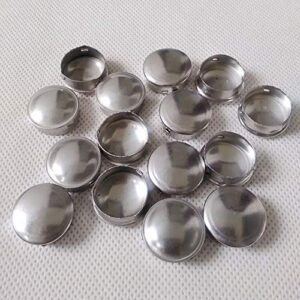 pipe hole plug stainless steel external diameter 25mm pipe cover cap quick seal internal diameter 22.5mm 50pcs