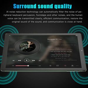 AMONIDA Tablet PC, 100-240V 5G WiFi Support Fast Charging Support Calling 10 Inch Tablet for Study (US Plug)