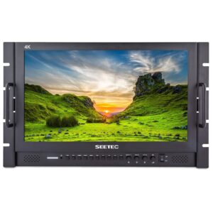 seetec p173-9hsd-rm 17.3" 7ru rack mount broadcast lcd monitor full hd 3g-sdi/hdmi with 1920×1080 3g-sdi hdmi av ypbpr