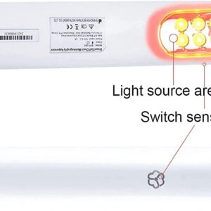 KTTR Handheld Vascular Display Instrument,Red Light Vein Finder, Vein Illumination Detector for Easy Finding Subcutaneous Veins Device for Hospitals Clinics Use