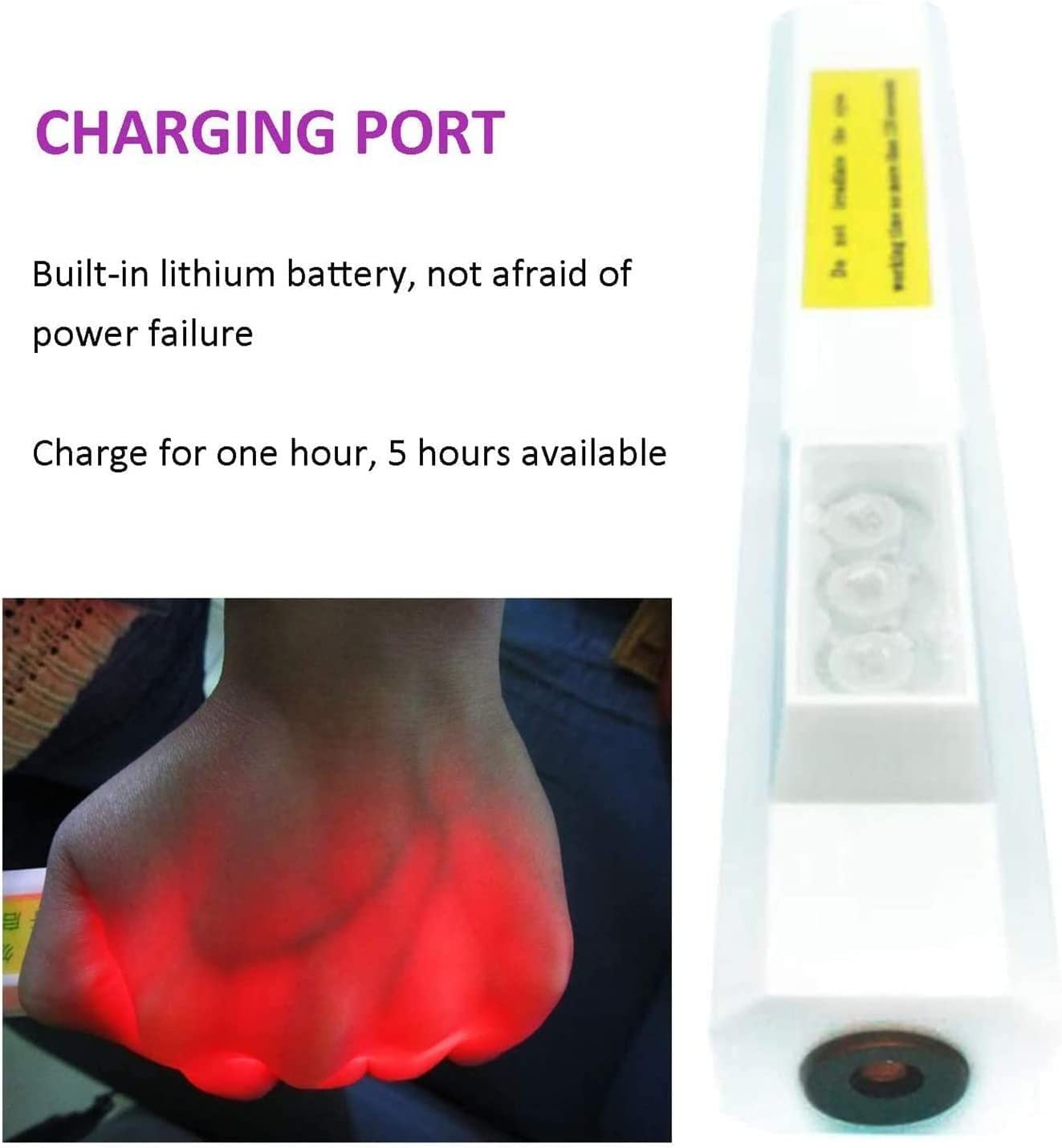 KTTR Vein Finder, Light Venous Display Light Capillary Imaging Light,Handheld Medical Vein Finder,for Doctor, Nurse