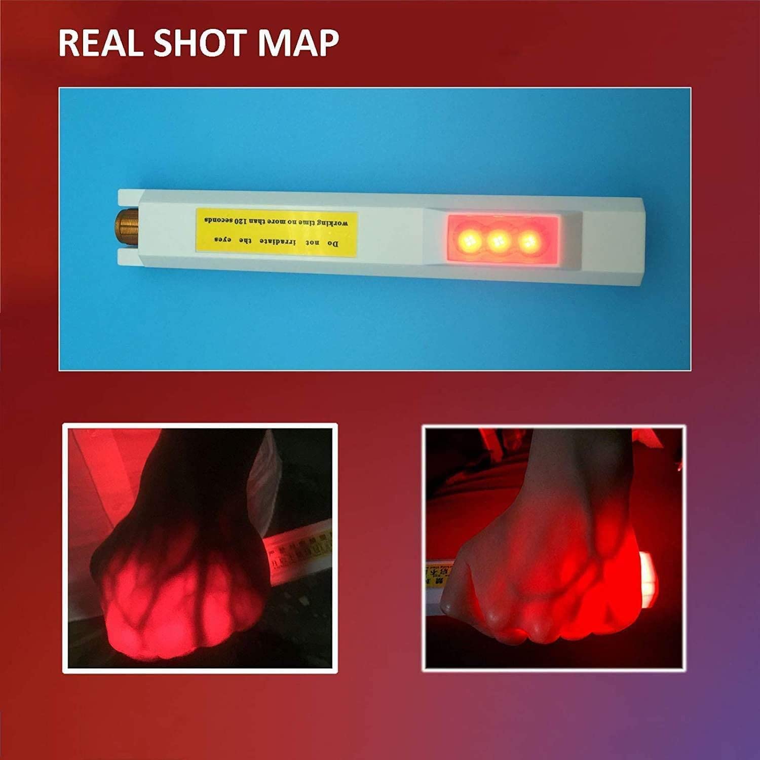 KTTR Vein Finder, Light Venous Display Light Capillary Imaging Light,Handheld Medical Vein Finder,for Doctor, Nurse