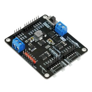 Yahboom Motor Controller Board Module AT8236 Dual H-Bridge DC Stepper for Arduino Raspberry Pi STM32 DIY Robot Car (Motor drive module+ Power cable *2)