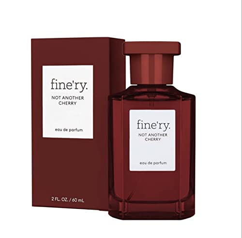 Fine'ry Not Another Cherry Eau de Parfum - Wild Cherry, Rose, Amaretto - Fragrance Perfume for Women - 2oz