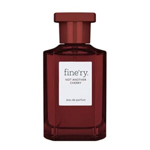 Fine'ry Not Another Cherry Eau de Parfum - Wild Cherry, Rose, Amaretto - Fragrance Perfume for Women - 2oz