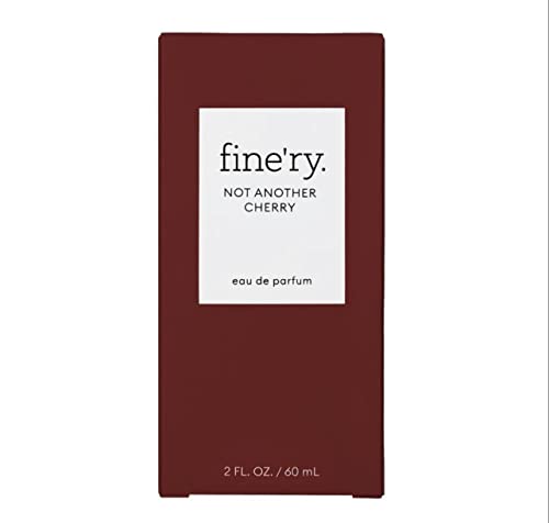 Fine'ry Not Another Cherry Eau de Parfum - Wild Cherry, Rose, Amaretto - Fragrance Perfume for Women - 2oz