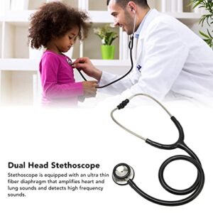 Fetal Heart Stethoscope, Stethoscope Dual Head Clear Transmission for Clinic for Doctors