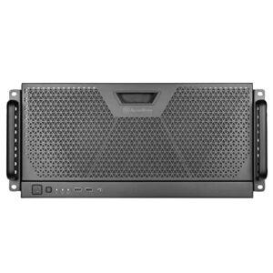 SilverStone Technology RM51 5U Rackmount Server Chassis with Dual 180mm Fans and Enhanced Liquid Cooling Capability, SST-RM51