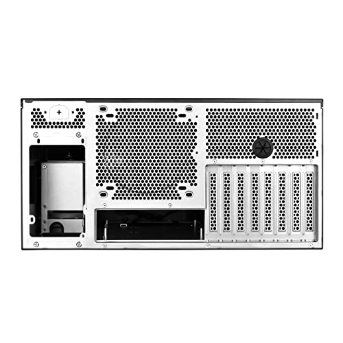 SilverStone Technology RM51 5U Rackmount Server Chassis with Dual 180mm Fans and Enhanced Liquid Cooling Capability, SST-RM51