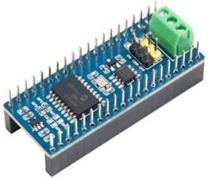 can bus module for raspberry pi pico/pico w, enabling long range communication through spi