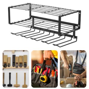 Angoily Electric Drill Storage Rack Power Tools Heavy Duty Shelves Hand Wisking Tool Electric Garage Organizer Drill Rack Taladros Inalambricos Drill Organizer Wall Mount Tool Organization