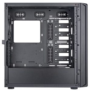 SilverStone Technology SETA D1 Mid-Tower ATX Chassis with High Storage Capability & Versatility, SST-SED1-B