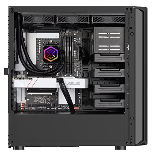 SilverStone Technology SETA D1 Mid-Tower ATX Chassis with High Storage Capability & Versatility, SST-SED1-B